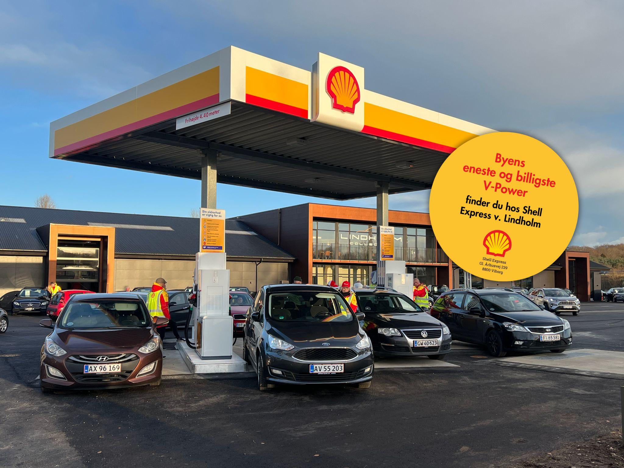 Shell Express l Viborgs eneste V-Power og lynlader med 300 kW
